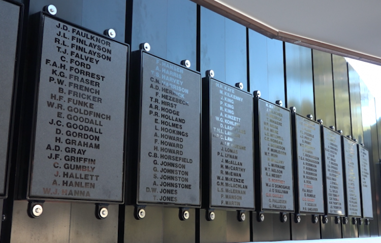 Video: Napier War Memorial rededicated and open to visitors