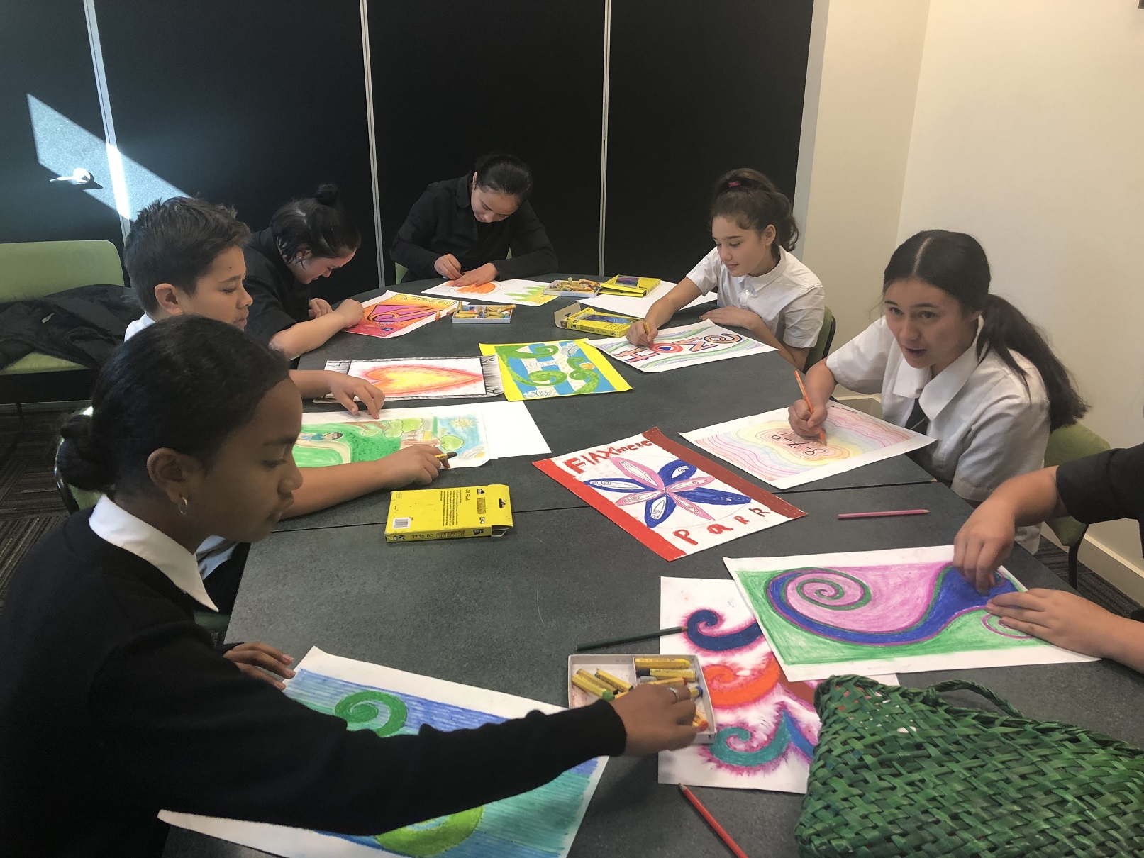 Hawkes Bay App | - Flying the flag in Flaxmere with original art